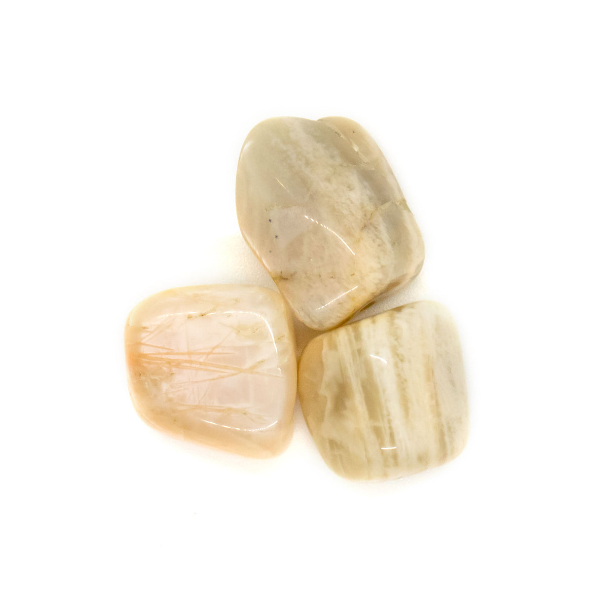 Moonstone Tumbled Stone – Mighty Pebble Rebel